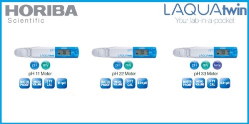 Bút đo pH hãng Horiba, pH11/ pH22/ pH33, pH meter, Hãng Horiba