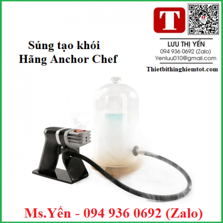 Súng tạo khói hãng Anchor Chef Smoking Gun, Súng phun khói, Anchor