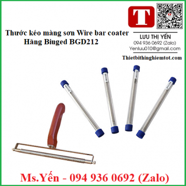 Thước kéo màng sơn hãng RDS Wire bar coater, Wire bar coater, RDS