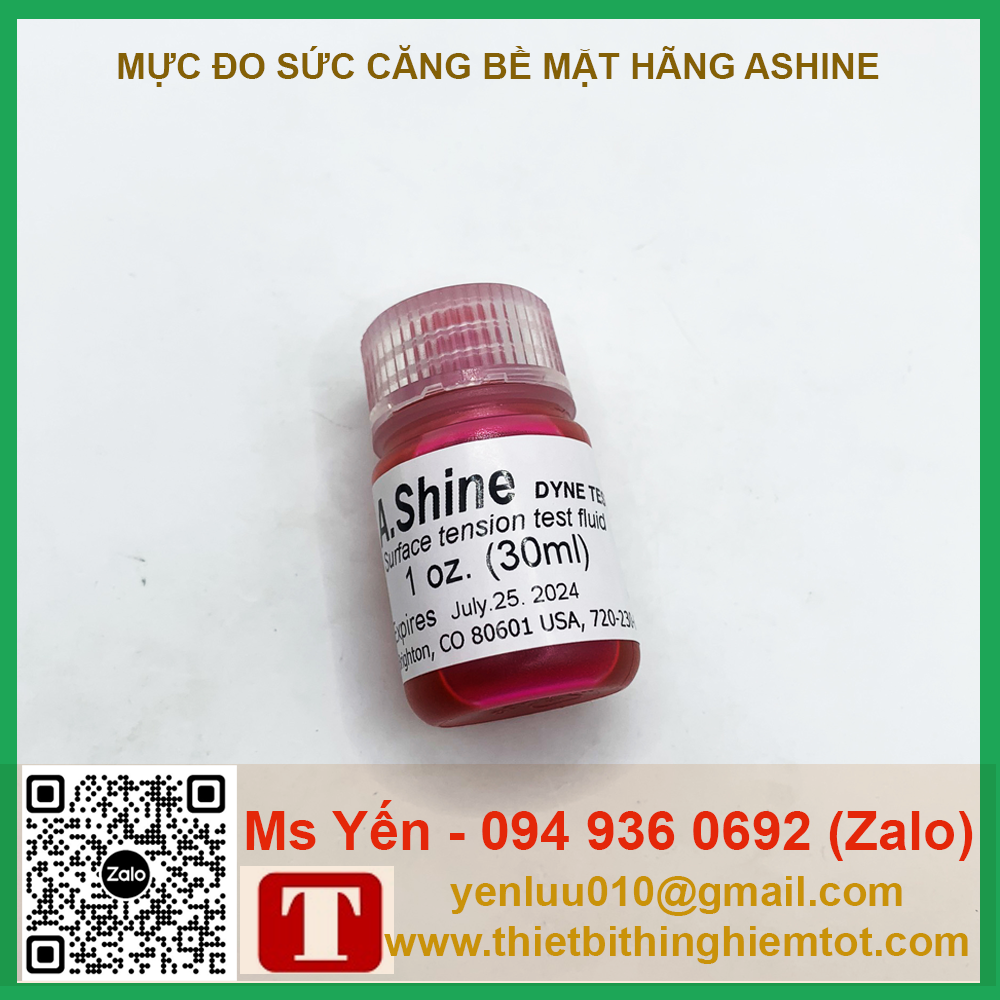 Mực đo sức căng bề mặt hãng Ashine - Thiết bị thí nghiệm